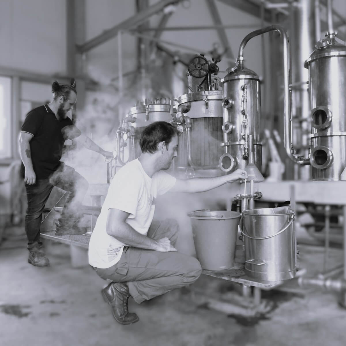 Atelier Distillation à Féchy – Atelier Bourbon, Whisky, Gin